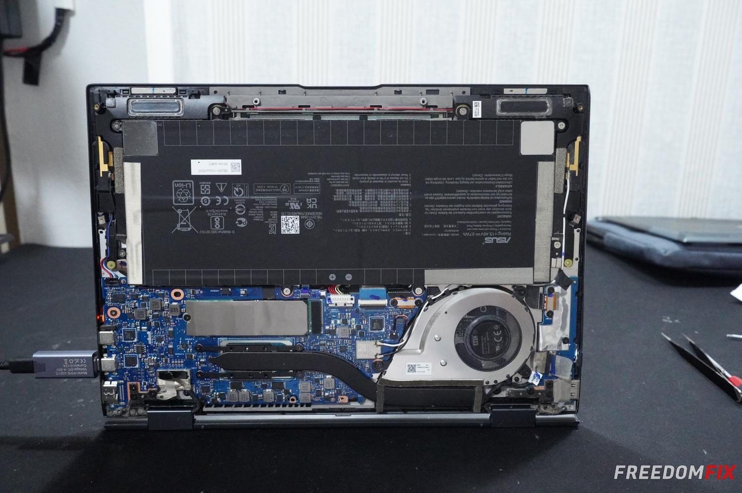 รับซ่อมโน๊ตบุ๊ค ASUS UX363E เปิดไม่ติด ไฟไม่เข้า เมนบอร์ดเสีย ภาคจ่ายไฟ ...
