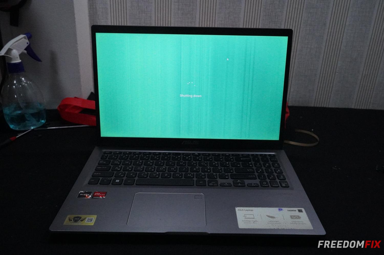 รับเปลี่ยนจอโน๊ตบุ๊ค Notebook Asus M515D จอแตก จอร้าว จอเสีย สีเพี้ยน ...